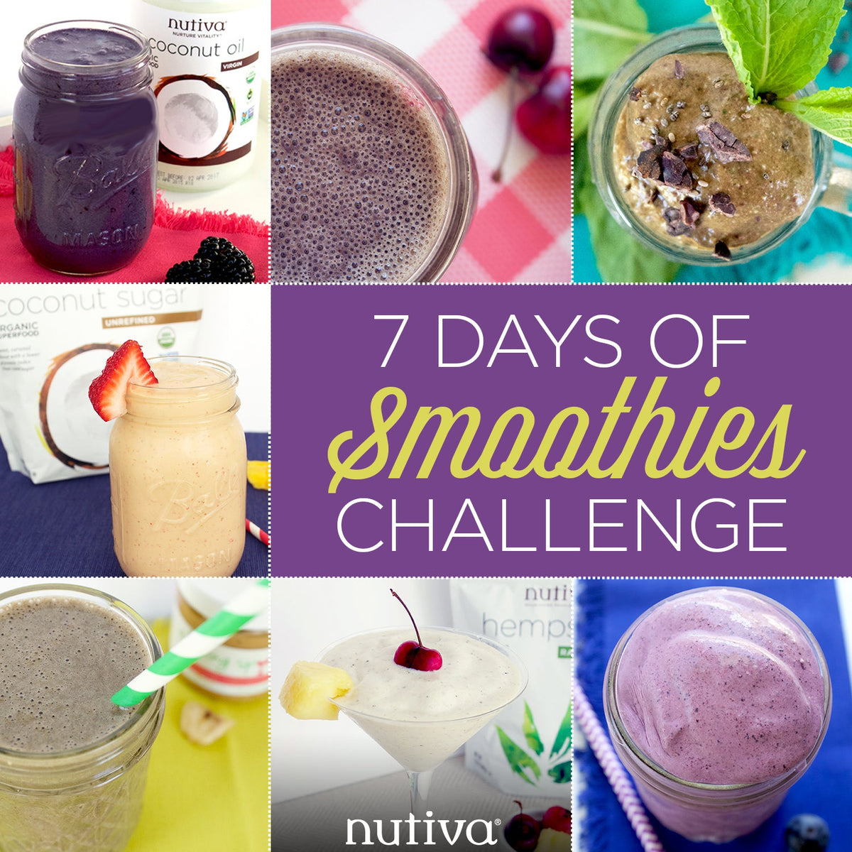 7 days of smoothies challenge – nutivacanada