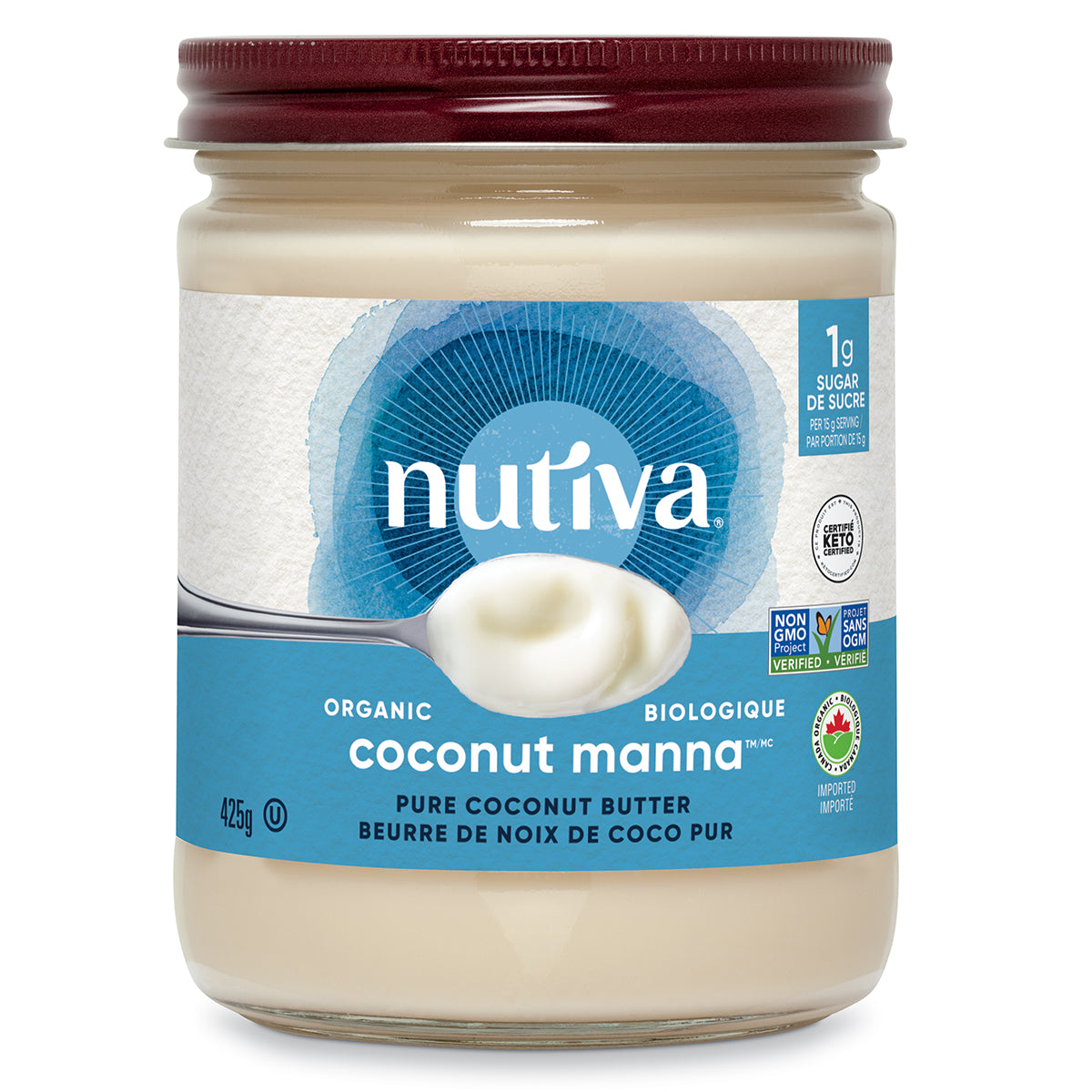 Organic Coconut Manna - Coconut Butter | Nutiva – nutivacanada